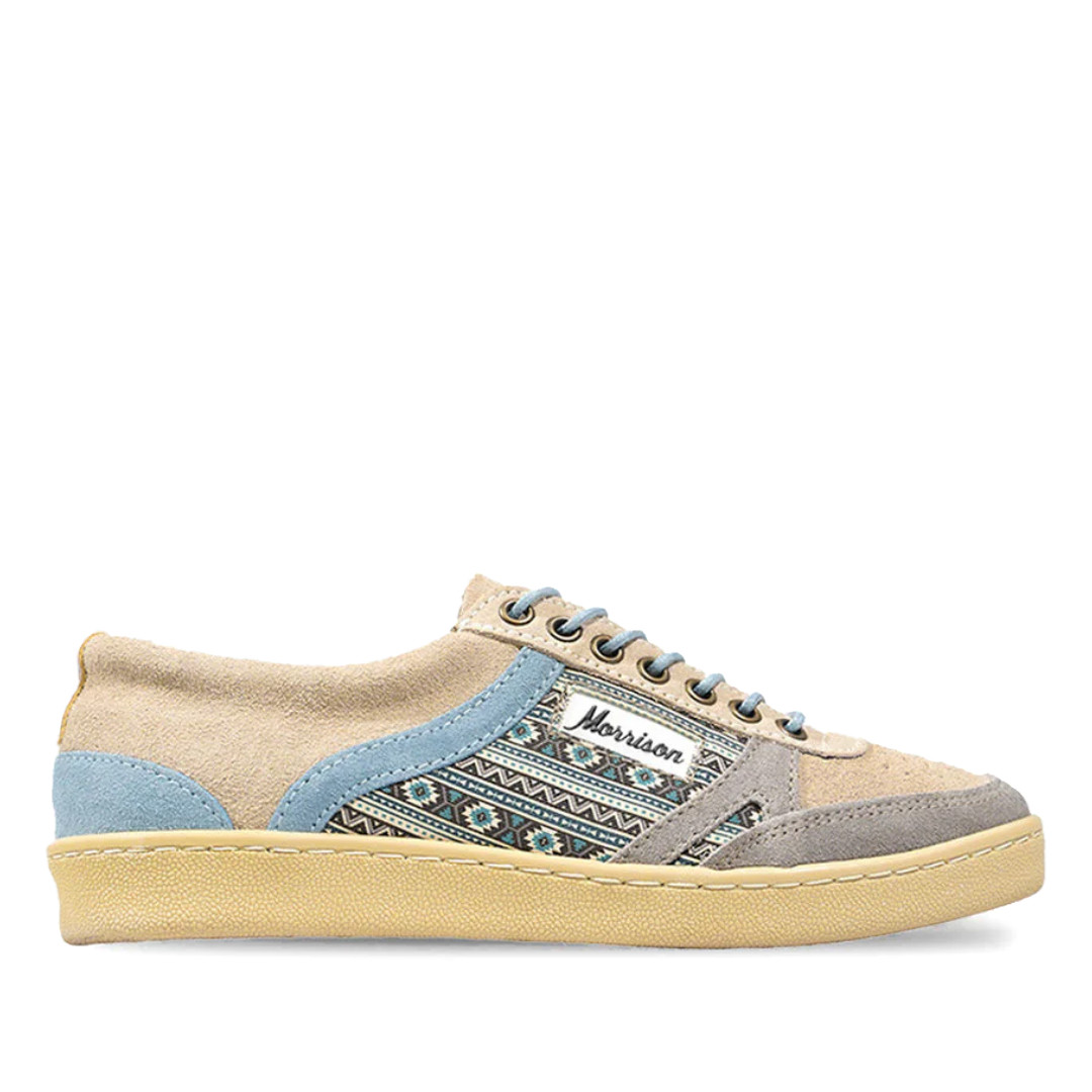 Zapatillas Lona Inka Azul Celeste Morrison | Querol
