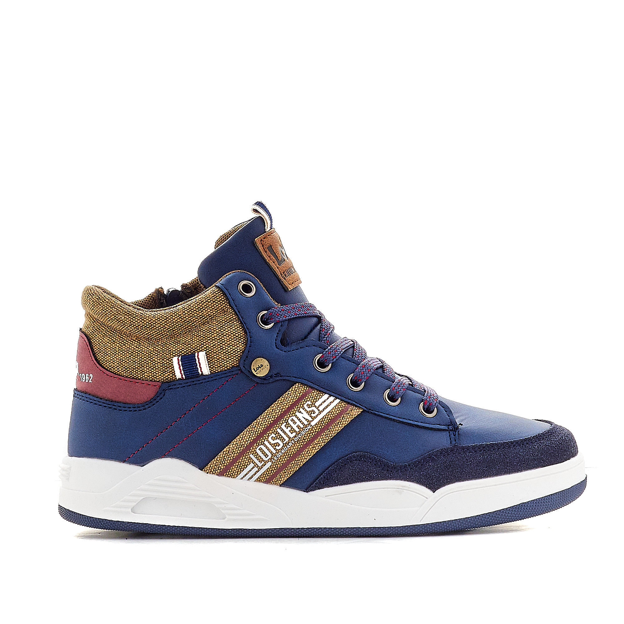 Botines Azules Con Suela Blanca Lois | Querol